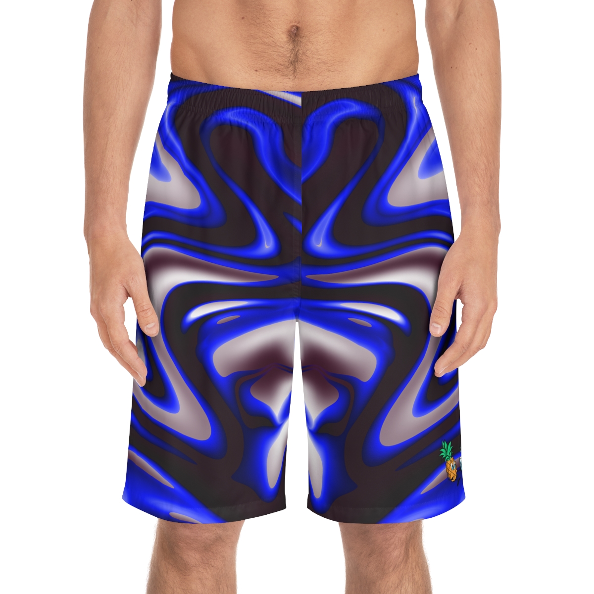 Men’s Board Shorts Crazy Blue – Northern Tropical