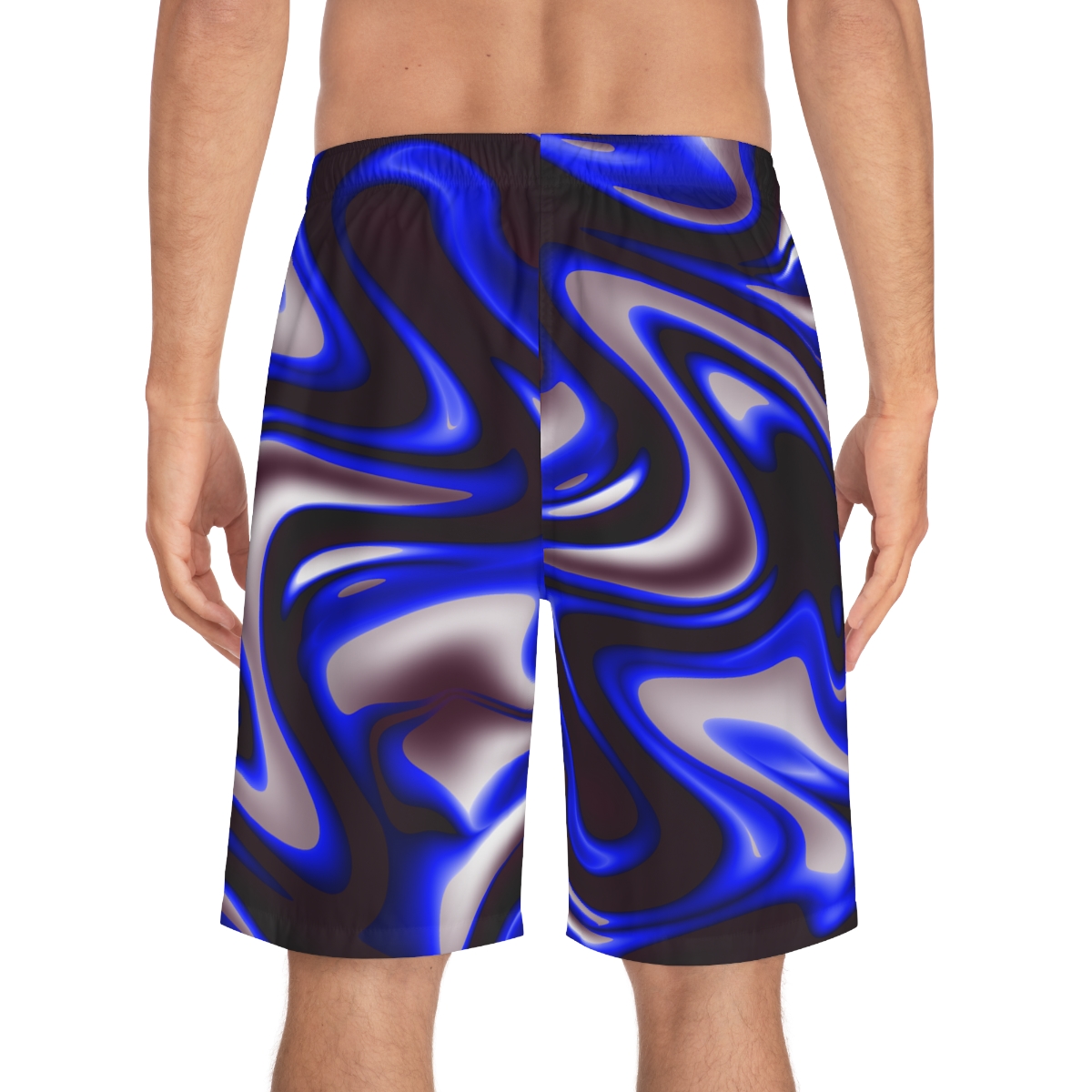 Men’s Board Shorts Crazy Blue – Northern Tropical